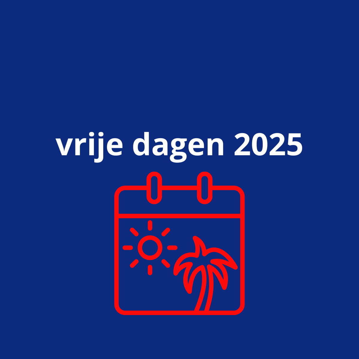 Vrije dagen 2025 - Wassink
